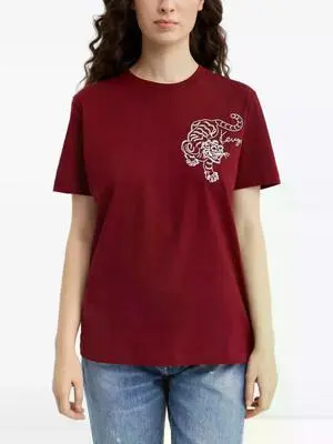 Kenzo Tiger-embroidered T-shirt