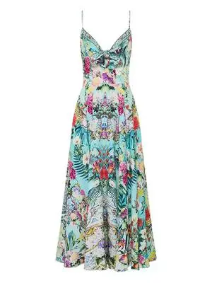 Camilla Floral-pattern Maxi Dress