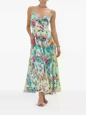 Camilla Floral-pattern Maxi Dress