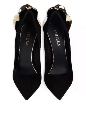 LE SILLA 120mm Petalo Pointed-toe Pumps
