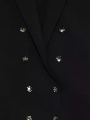 Alberta Ferretti Double-breasted Blazer - Black