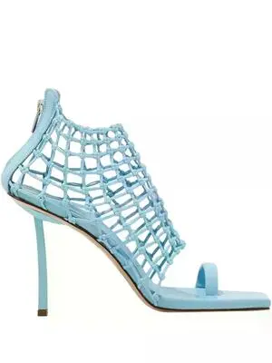 LE SILLA 100mm Openwork Square-toe Sandals