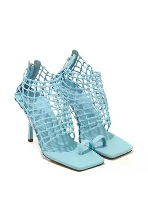 LE SILLA 100mm Openwork Square-toe Sandals