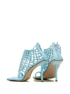 LE SILLA 100mm Openwork Square-toe Sandals
