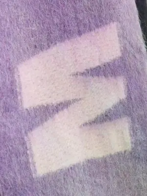 Marni Logo Fringed Scarf