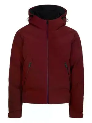 Aztech Mountain Super Lite Hooded Ski Jacket - Red