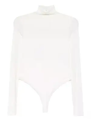 Wardrobe.NYC Turtleneck Long-sleeve Bodysuit