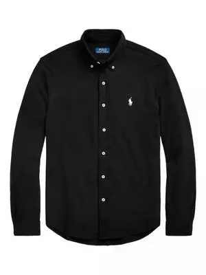Ralph Lauren Logo-embroidered Shirt - Black