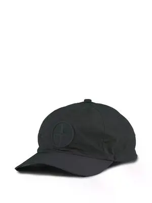 Stone Island Logo Patch Baseball Cap - Black