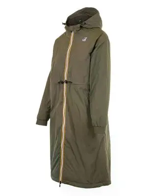 K-WAY Delia Zip-fastening Parka Coat