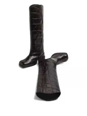 MIISTA Tundra Crocodile-effect Boots