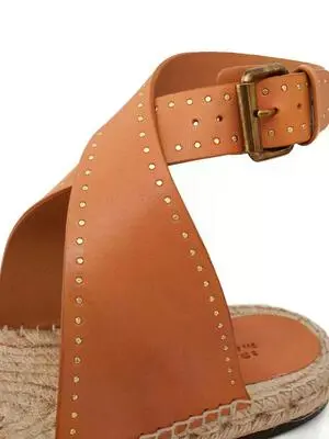 Isabel Marant Ilya Leather Espadrilles
