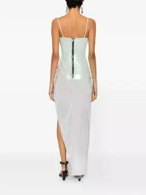 MITILIANE COUTURE Iridescent Asymmetric Dress