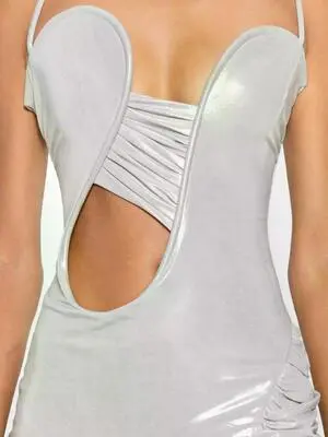 MITILIANE COUTURE Iridescent Asymmetric Dress