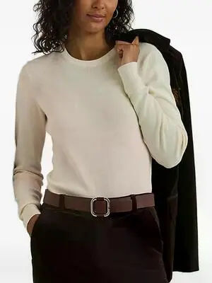 Ralph Lauren Crew-neck Long-sleeve Sweater - Neutrals