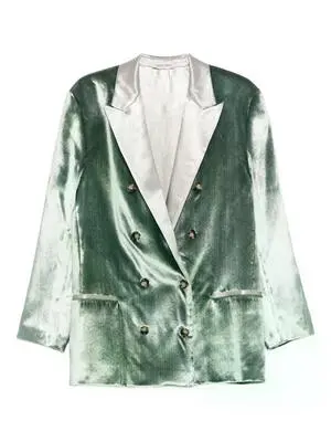 Alberta Ferretti Double-breasted Blazer