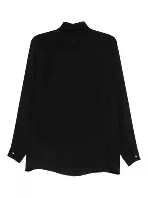 Elie Saab Long-sleeve Tie-neck Shirt