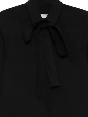Elie Saab Long-sleeve Tie-neck Shirt
