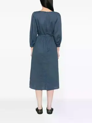 TO B. BY AGNÈS B. V-neck Tie-waist Dress