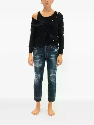 LA ROSE Sleeveless Tank Top - Black