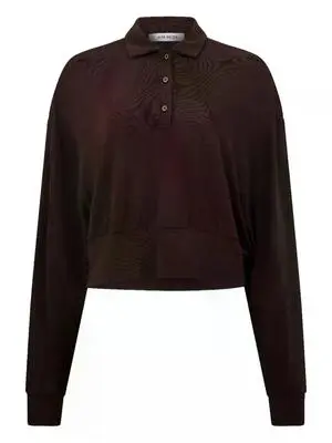 AYA MUSE Buttoned Polo Top