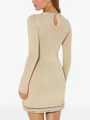 Rabanne Long Sleeve Mini Dress