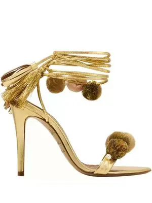 Alameda Turquesa Metallic Sandals For Women