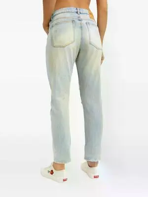 ONETEASPOON Distressed Five-pocket Jeans