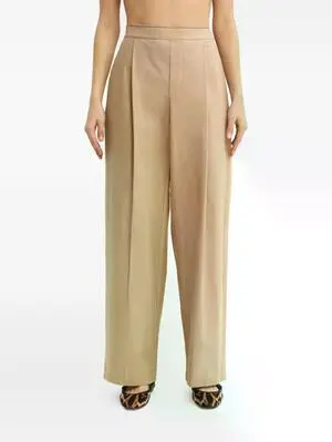 Vince Pleated Trousers - Neutrals
