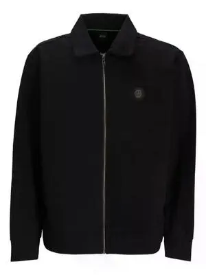 BOSS D-monogram Zip-up Sweatshirt