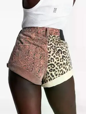 ONETEASPOON Animal Saga Print Shorts