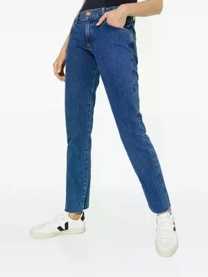 ONETEASPOON Truckers Raw-edge Jeans
