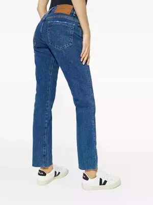 ONETEASPOON Truckers Raw-edge Jeans