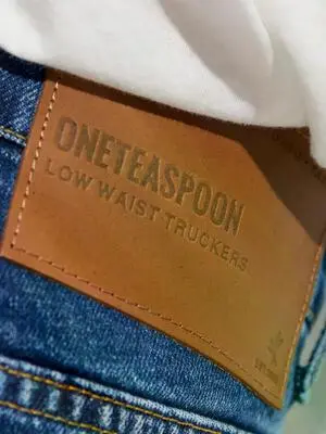 ONETEASPOON Truckers Raw-edge Jeans