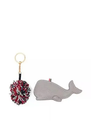 Thom Browne Puffy Whale Key Ring