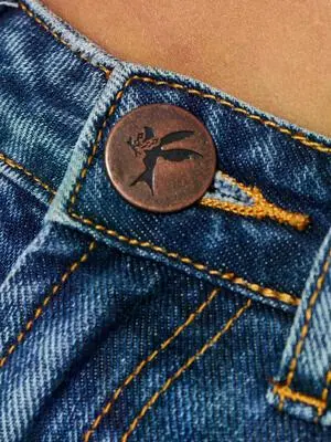 ONETEASPOON High-waist Five-pocket Jeans