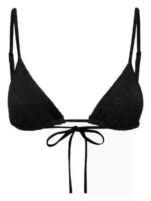 Bond Eye Luana Triangle Bikini Top - Black