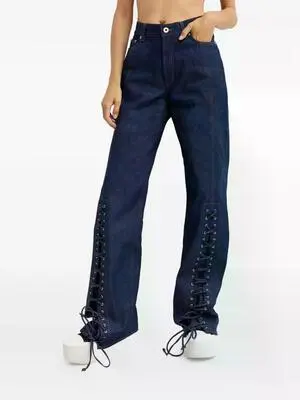 Jean Paul Gaultier Laced Jeans