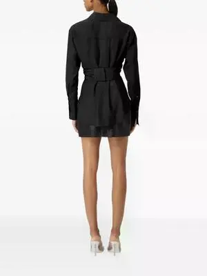 Gauge81 Sabinas Wrap Shirt - Black