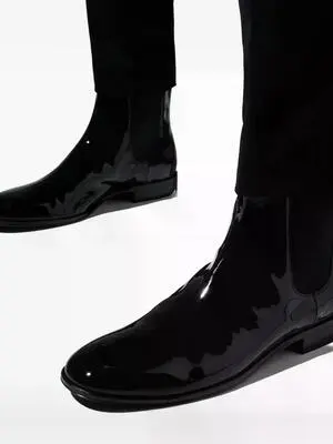 GIANVITO ROSSI Alain Elasticated-panel Boots - Black