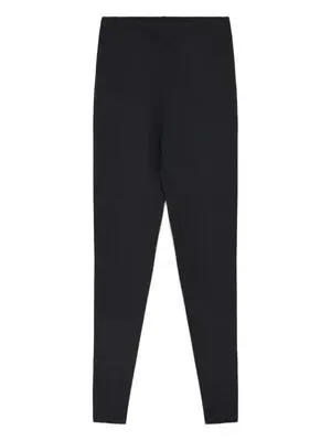 YVES SALOMON Elasticated Ribbed-knit Leggings