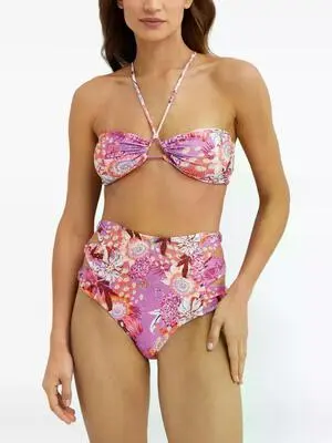Agua Bendita Floral Bikini Top