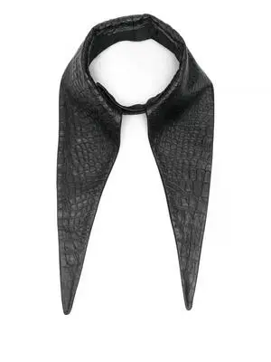 MITILIANE COUTURE Pointed Leather Tie