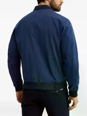 FAY Long-sleeve Bomber Jacket - Blue