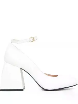 NODALETO 85mm Bulla Pia Ankle-Strap Pumps