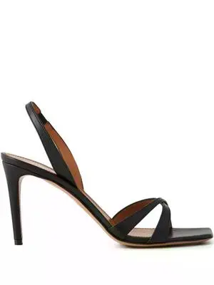Women's Paris Texas Black Sandals