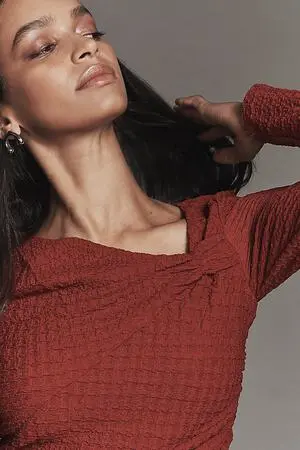 SOVERE / Solstice Long-sleeve Asymmetric Top