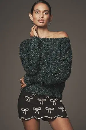 Anthropologie Metallic Sweaters For Women