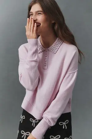 Maeve Wool Cashmere Blend Sweater