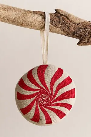 SKIPPY COTTON Candy Ornament - Peppermint